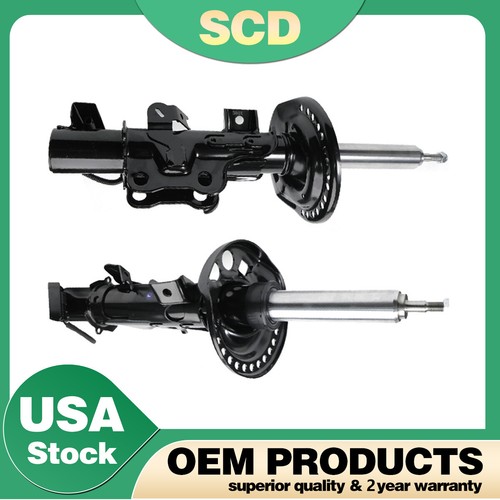 23142946+ 23142947 Pair Front Shock Absorber For 13-19 Cadillac ATS w ...