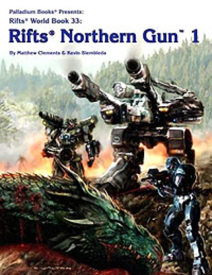 PAL0887 Palladium Books Rifts RPG: World Book Northern Gun 1 | eBay