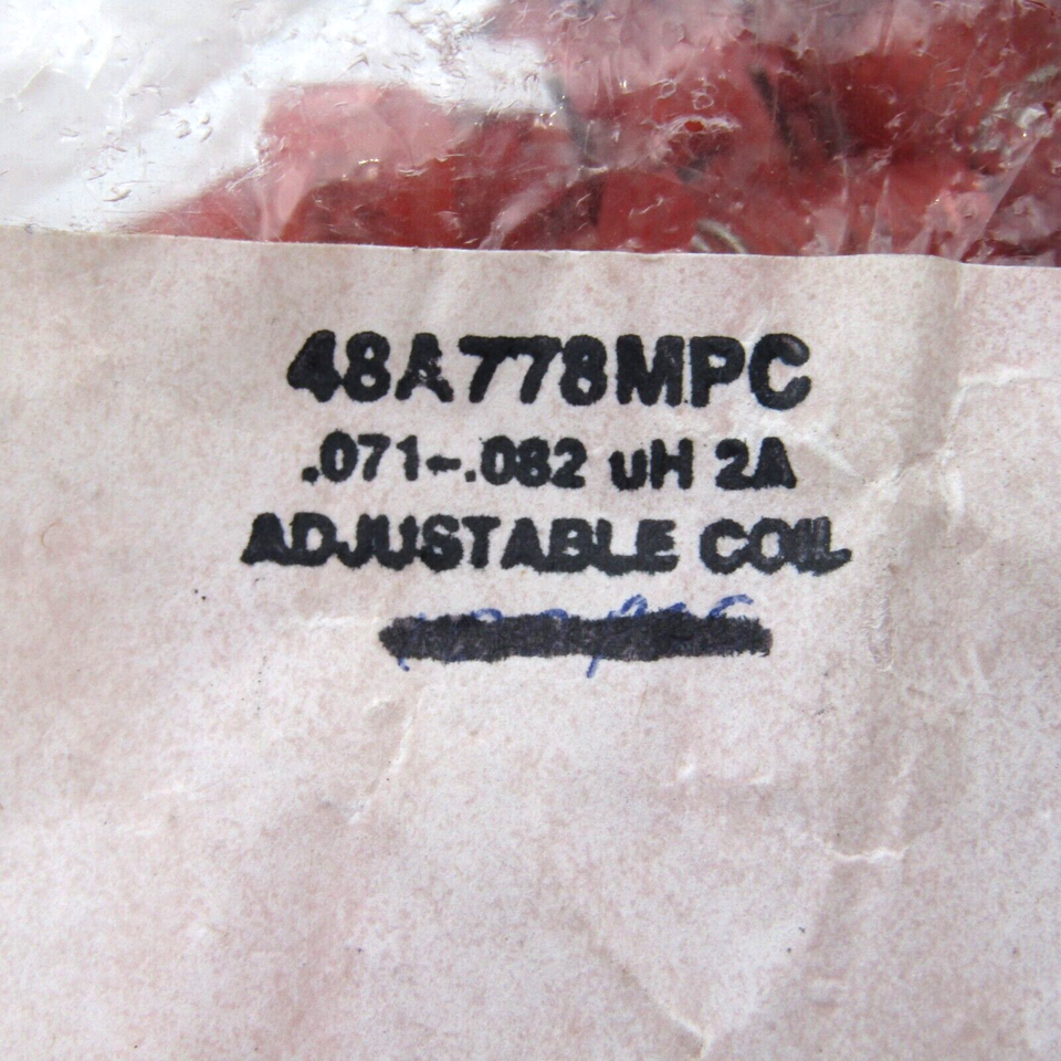 ( 10 PCS ) 48A778MPC JW MILLER ADJUSTABLE R.F. COIL .071-.082 uH 2A | eBay