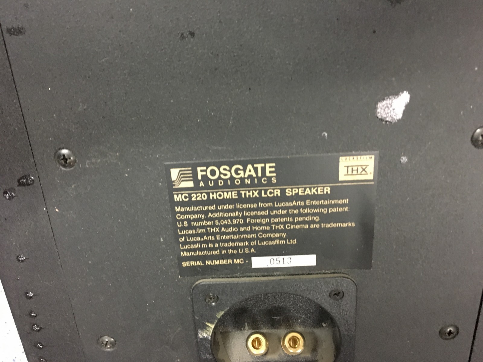 Full Set Fosgate Audionics Home Theater Speakers | eBay