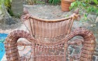 ANTIQUE VICTORIAN 1895 WAKEFIELD WICKER PLATFORM ROCKER CHAIR | eBay