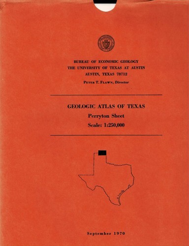 Geologic Atlas of Texas: Perryton Sheet, Geologic Map | eBay