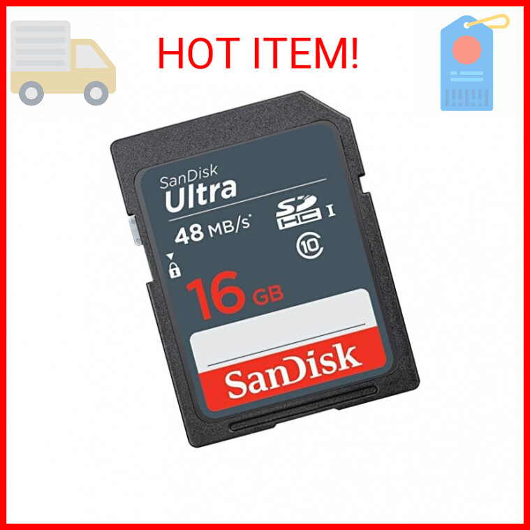 Sandisk 16GB SD SDHC Flash Memory Card works with NINTENDO 3DS DS DSI ...