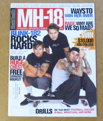 MH18 Magazine Blink 182 Travis Barker C.J. Hobgood Damien Andy Roddick ...