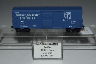 N Scale MTL 24080 LNAC 40' Single Door Boxcar 144 C44489 | eBay