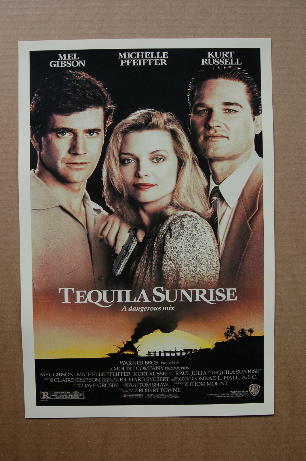 Tequila Sunrise Movie Poster