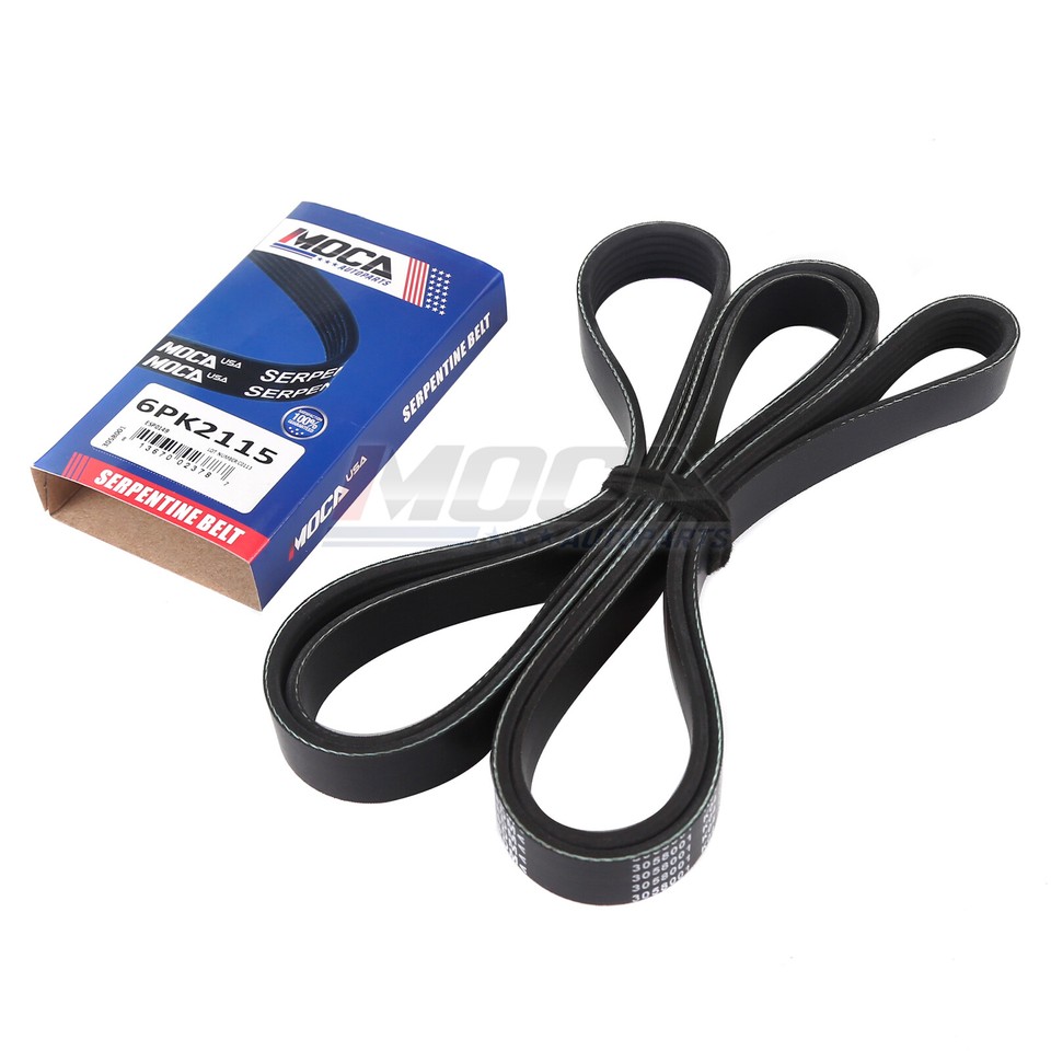EPDM Serpentine Belt for Ford Porsche Cadillac DTS Buick Honda HR-V ...