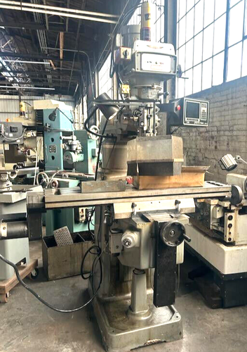 vertical CNC Milling Machine 3 HP w/ Proto Trak mx2 50" w/ riser engine ...