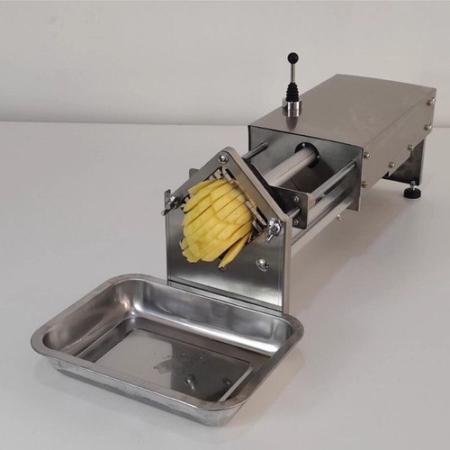 Automatic Potato Chips Slicer Electric French Fries Vegetable Cutter 7 ...