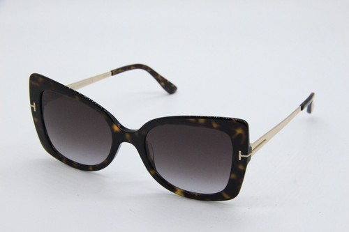 NEW TOM FORD TF 609 GIANNA-02 52T HAVANA GOLD AUTHENTIC SUNGLASSES 54-20 | eBay