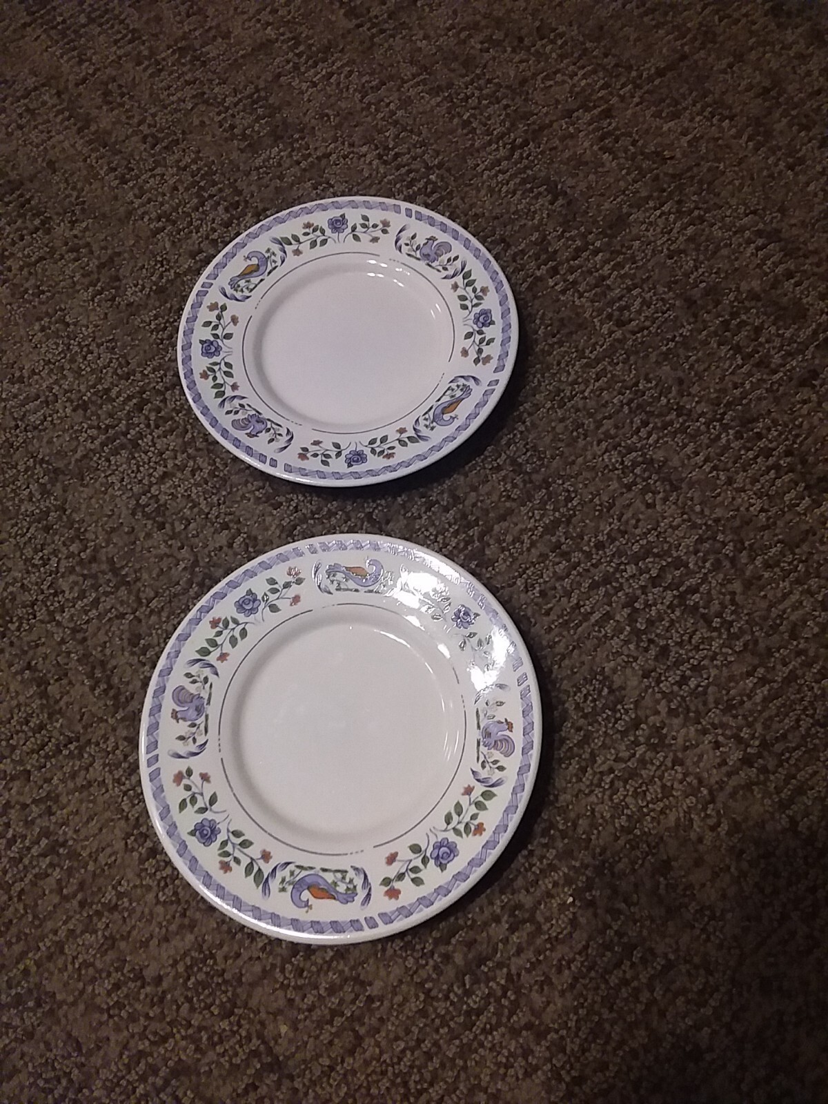 2 - Farberware Stoneware Faience Bread Plate Plates 6-1/8" | eBay