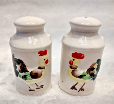Salt & Pepper Shakers - Rooster Salt