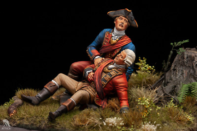 General Braddock and George Washington Painted Tin Toy Soldier Pre-Sale ...