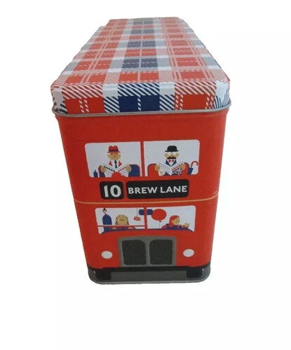 Marks Spencer M & S Scottish Shortbread Red Double Decker Bus Biscuit ...