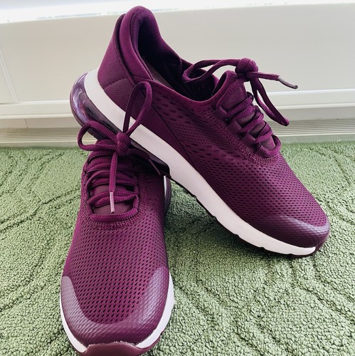 Avia O2 Air-Size 9-Women's Mesh Purple Memory Foam Running Sneakers ...