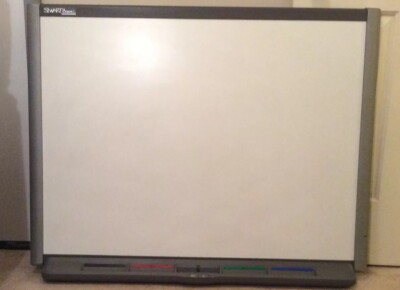 Smart Board SB640-104298 48" Digital Whiteboard. W/ Tray. No Pen. | eBay