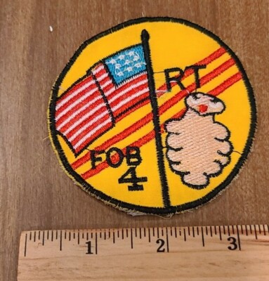 Vietnam War US Army FOB 4 RT Forward Operations Base 4 Recon Team Patch ...