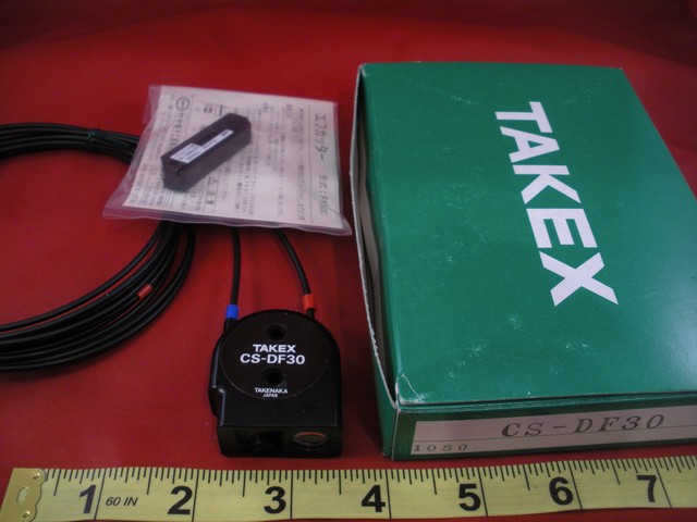 TAKEX Cs-df30 Fiber Optic Photo Sensor CSDF30 Takenaka Long Range for ...