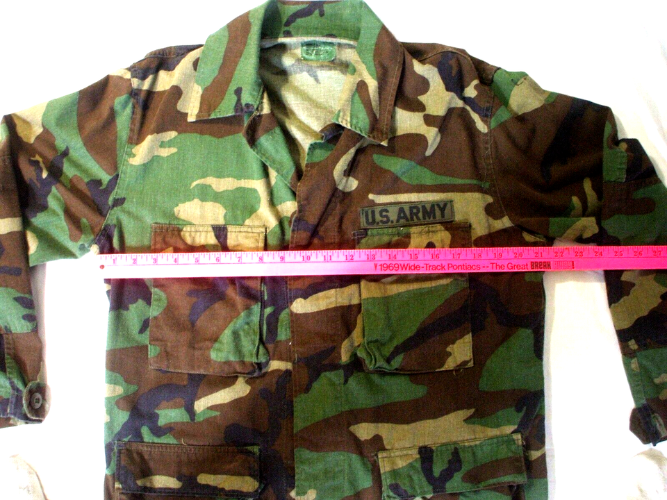 Pair (2) Vtg US ARMY FATIQUES- LT COLONEL 20th Corps & CAMO Vietnam 60 ...