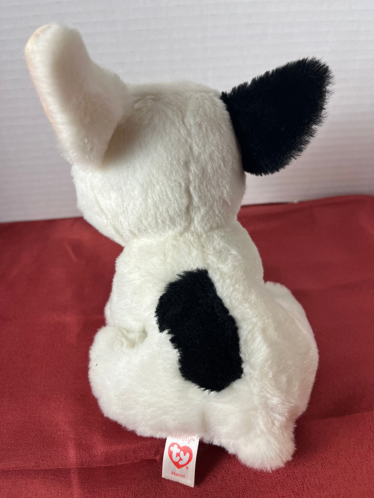 TY Beanie Babies MARCEL the French Bulldog Dog Plush Stuffed Animal NO ...