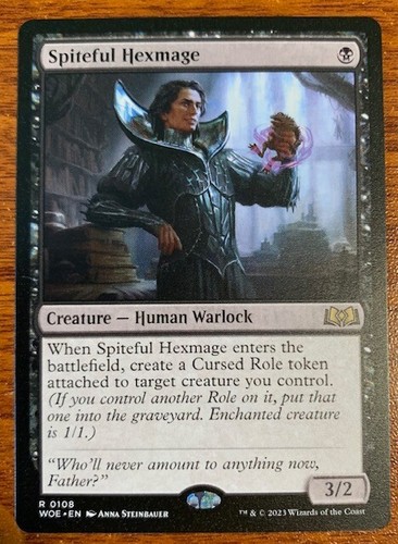 2023 MTG Wizards of the Coast Wilds of Eldraine Spiteful Hexmage #0108 ...