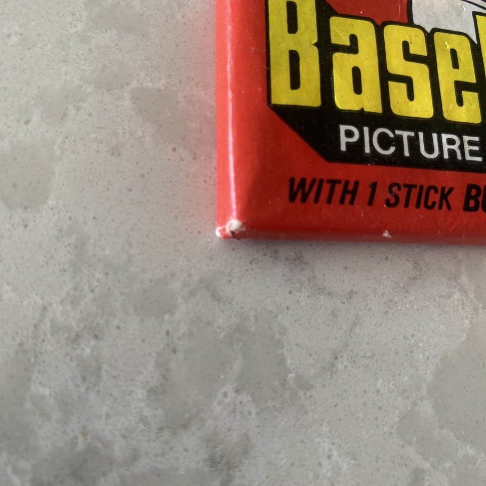 1977 Topps Baseball Sealed Wax Pack from Box Dawson Murphy Rookies ...