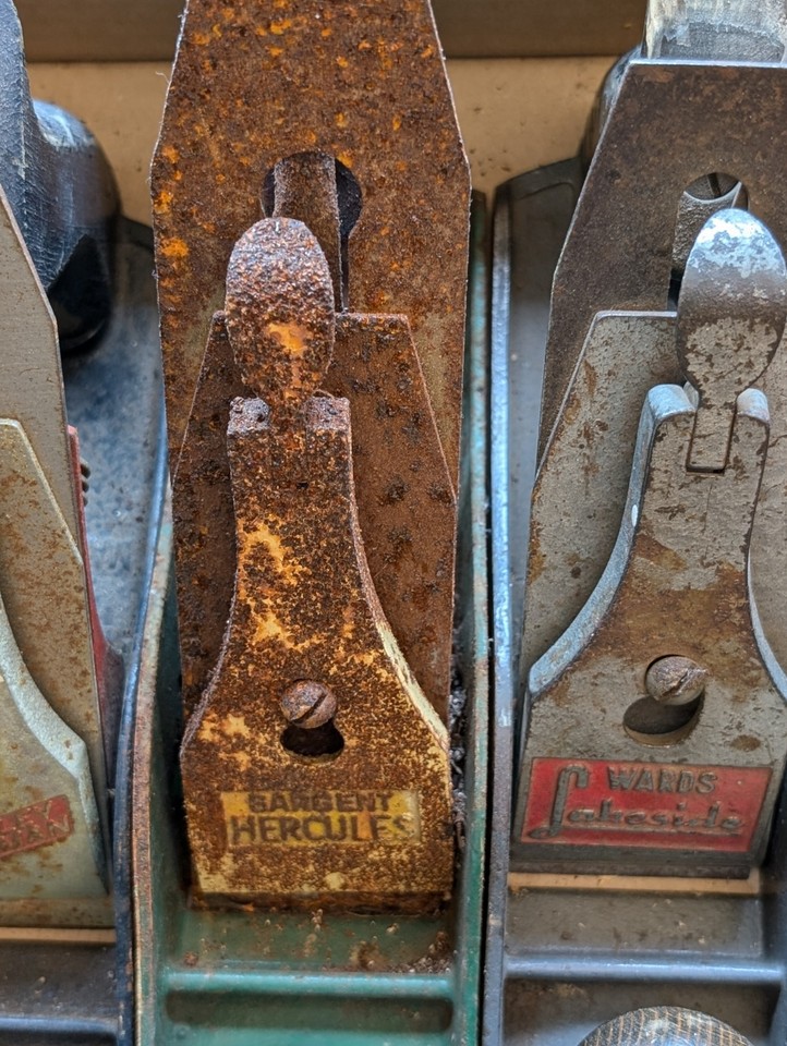Vintage Hand Planes. Sears, Stanley, Sargent Hercules, Wards Lakeside ...