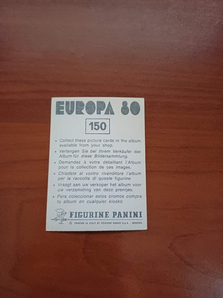 Panini EUROPA 80 original sticker ★ BETTEGA ★ ITALIA ★ Figurine ...