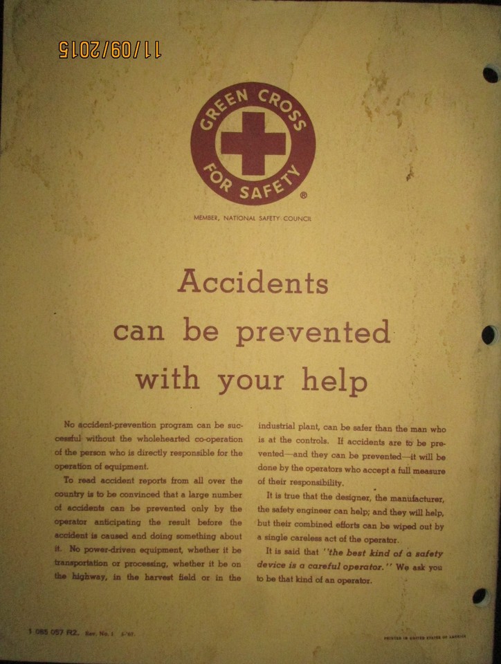 IH International UC-135 Series B & UC-153 Engine & Attachments Operator ...