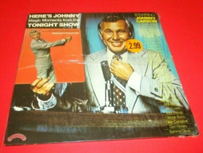 HERE'S JOHNNY CARSON MAGIC MOMENTS FROM THE TONIGHT SHOW 1974 2LP ...