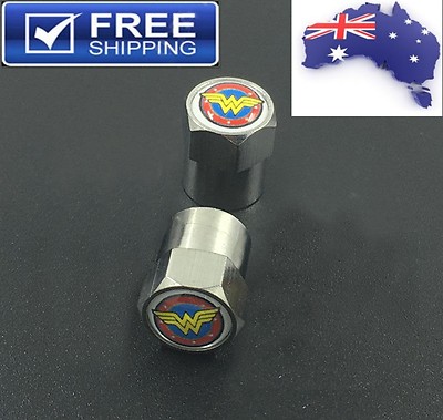 Wonder Woman Tire Air Valve Caps High Quality Motorbike Bike Cruiser ...