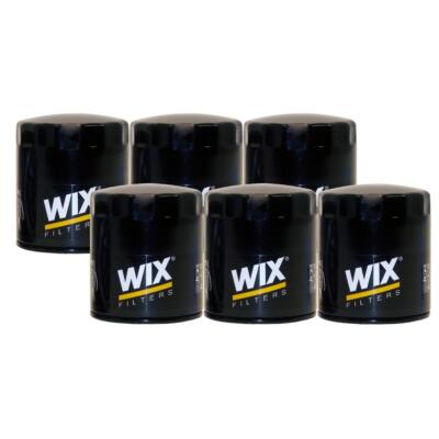 WIX Set of 6 Engine Oil Filters for Chrysler Dodge Ford Land Rover ...