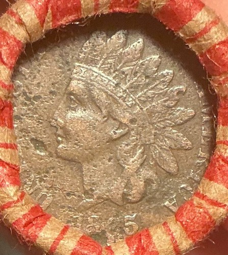 unsearched old cents roll vintage coins 50 pennies penny collection set ...