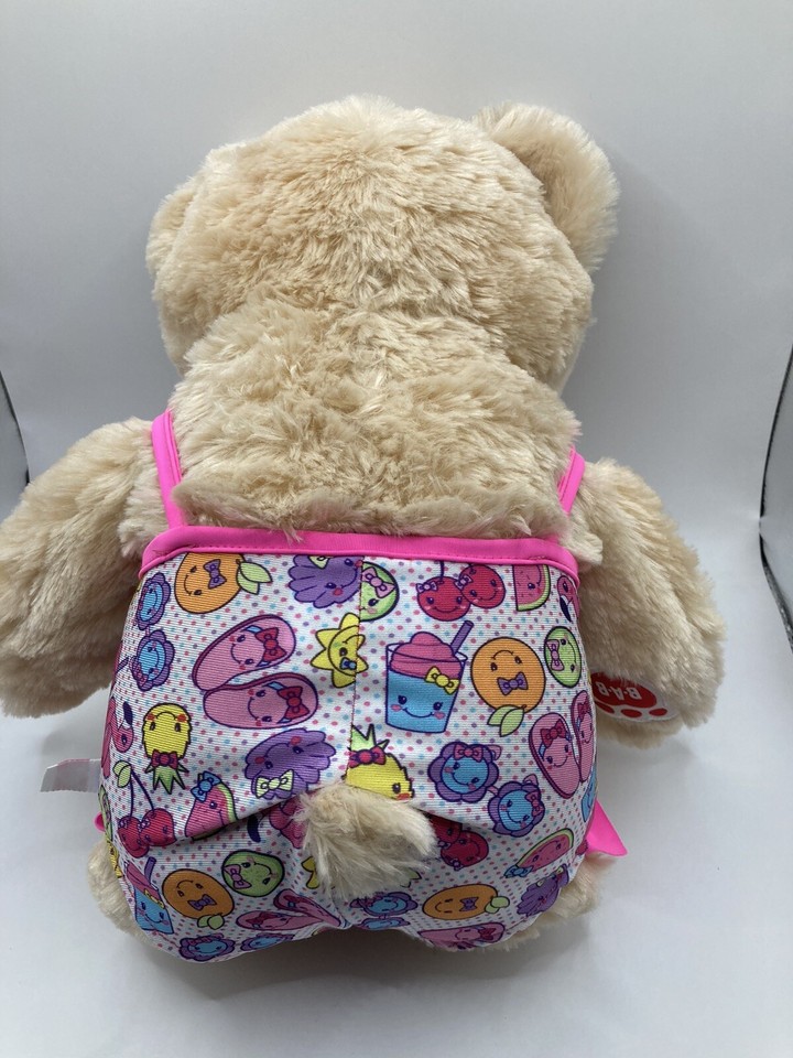 2020 BAB Beige Teddy Bear Swimsuit Summer Embroidered Eyes Plush ...