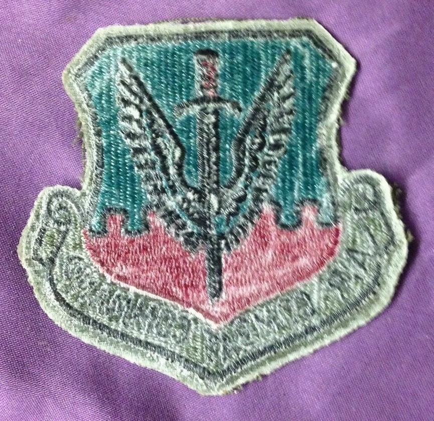 vintage~AIR COMBAT COMMAND~PATCH usaf US AIR FORCE rare MILITARY VERY ...