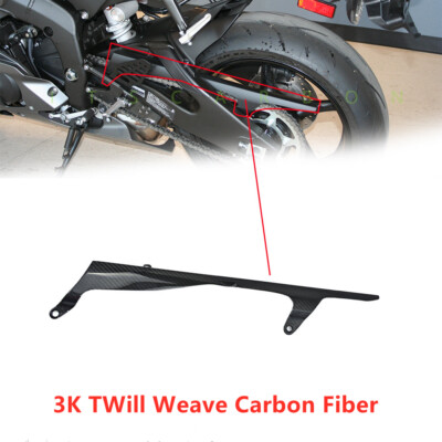Real Carbon Fiber For YZF R6 2008-2020 Chain Guard Cover Protector ...