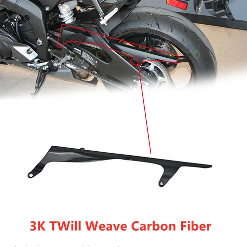 Real Carbon Fiber For YZF R6 2008-2020 Chain Guard Cover Protector ...