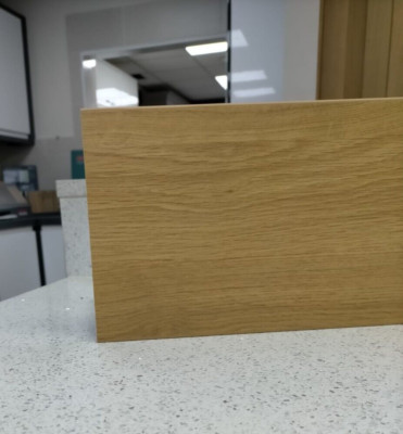 2x Natural Oak Plinth Kickboard 1200x150x18mm Kitchen-2400mm Total ...