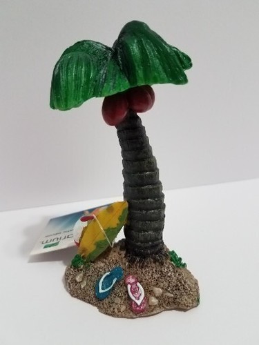 Imagitarium Resin Coconut Palm Tree Fish Tank Aquarium Aquatic Decor ...