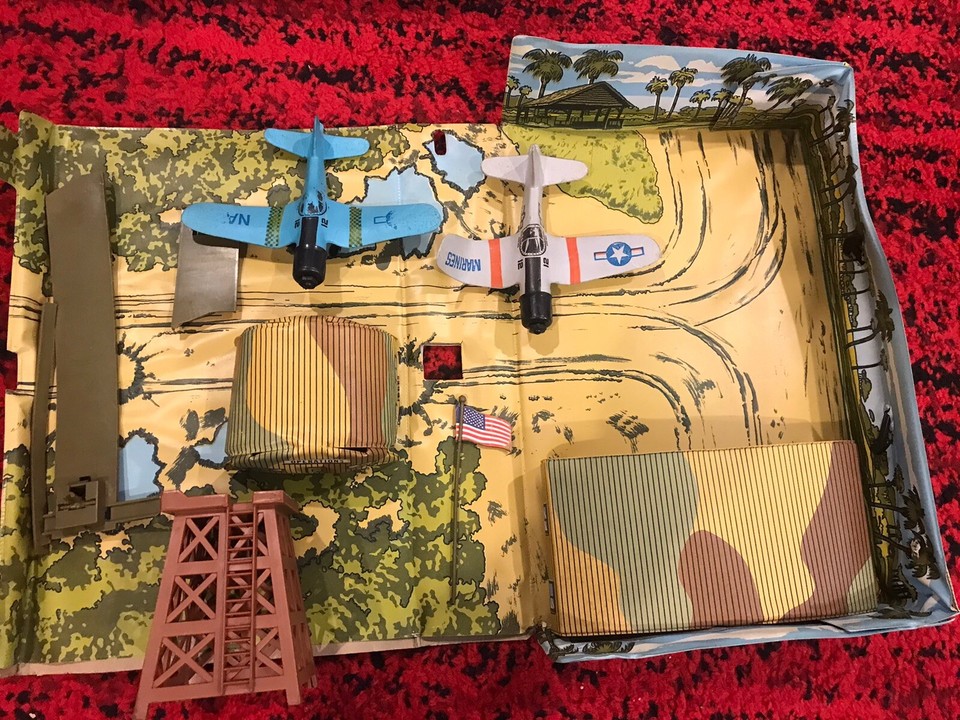 Vintage 1976 FLYING ACES Mattel FLYING ACES Box And Playset As Is | eBay