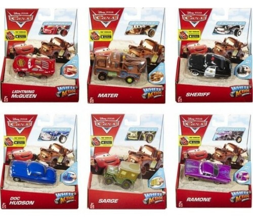 Disney Pixar Cars Wheel Action Driver Choice of 6 Different Cars | eBay ...