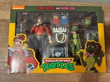 Teenage Mutant Ninja Turtles NECA Mona Lisa and Dirk Savage (Cartoon)