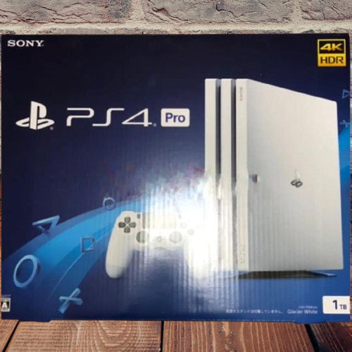 Sony PlayStation 4 PS4 Pro Glacier White 1TB CUH-7100BB02 Console ...