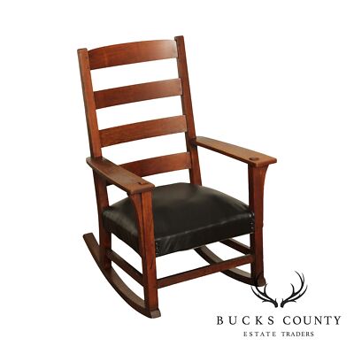 1900-1950 - Mission Oak Rocker - Vatican