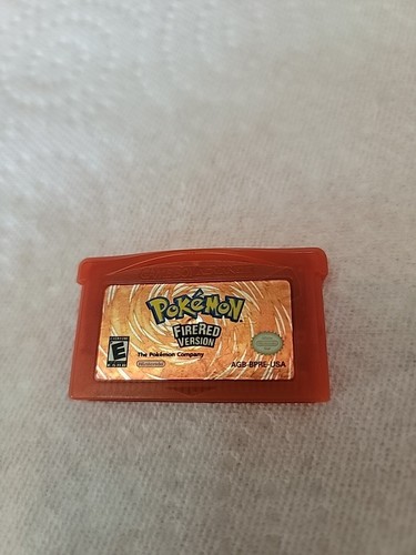 Pokemon FireRed Nintendo Gameboy Advance Tested Works Great! Authentic ...