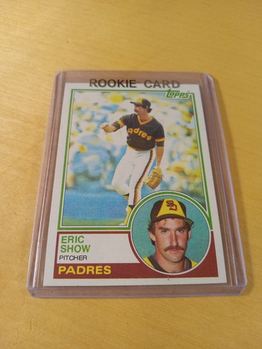 1983 Topps #68 ERIC SHOW San Diego Padres ROOKIE Baseball Card, Pitcher ...