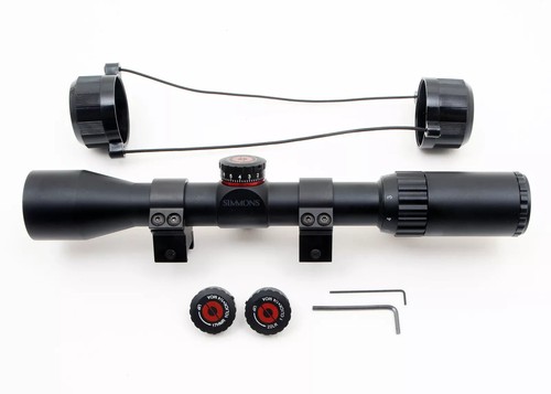 Simmons 2-7x32 Riflescope w/Rings Rimfire Hunting .22 & .17 Waterproof ...