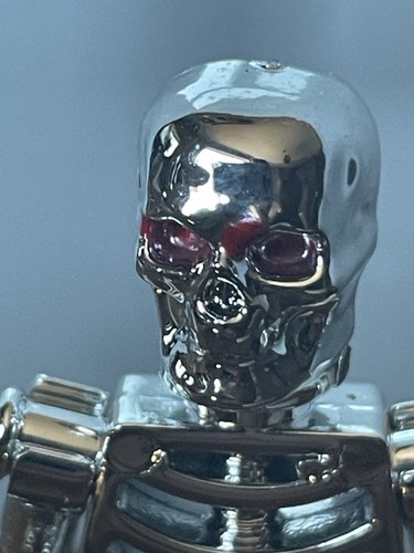 Terminator T800 Mini Figure chrome cyborg Arnold custom | eBay UK