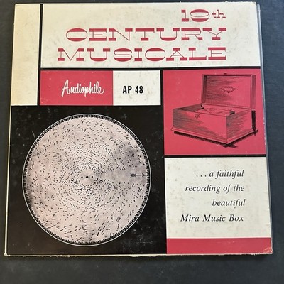 19th Century Musicale – The Mira Music Box LP VG Audiophile AP-48 Red ...