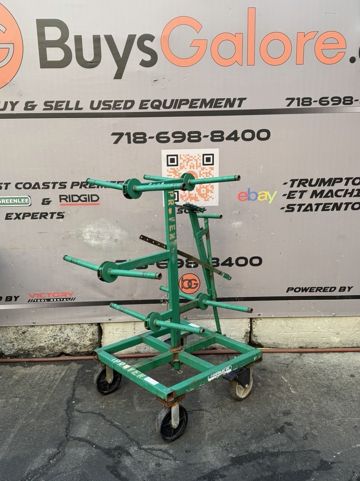 Greenlee 910 Wire Dispenser Cart for Tugger Puller Nice Shape | eBay